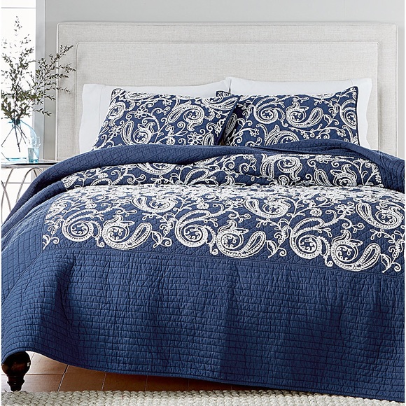 Martha Stewart | Bedding | Martha Stewart Collection Paisley Vine ...